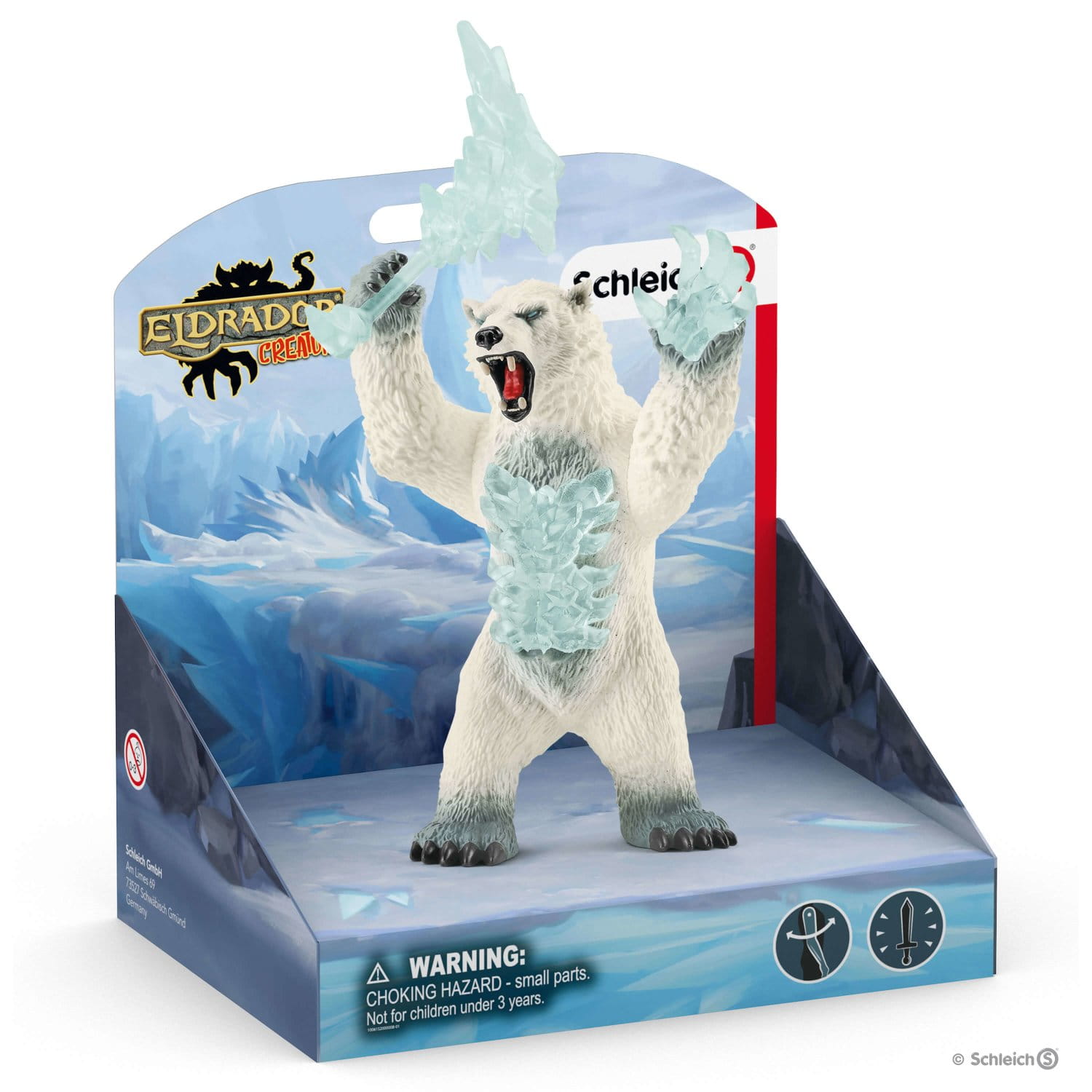 Schleich NIEDŹWIEDŹ ZAMIECI Z BRONIĄ (Schleich 42510)